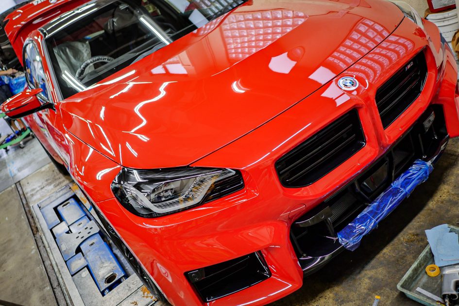 MトロントレッドなBMW G87M2が横浜店に初入庫♪ | Studie[スタディ]