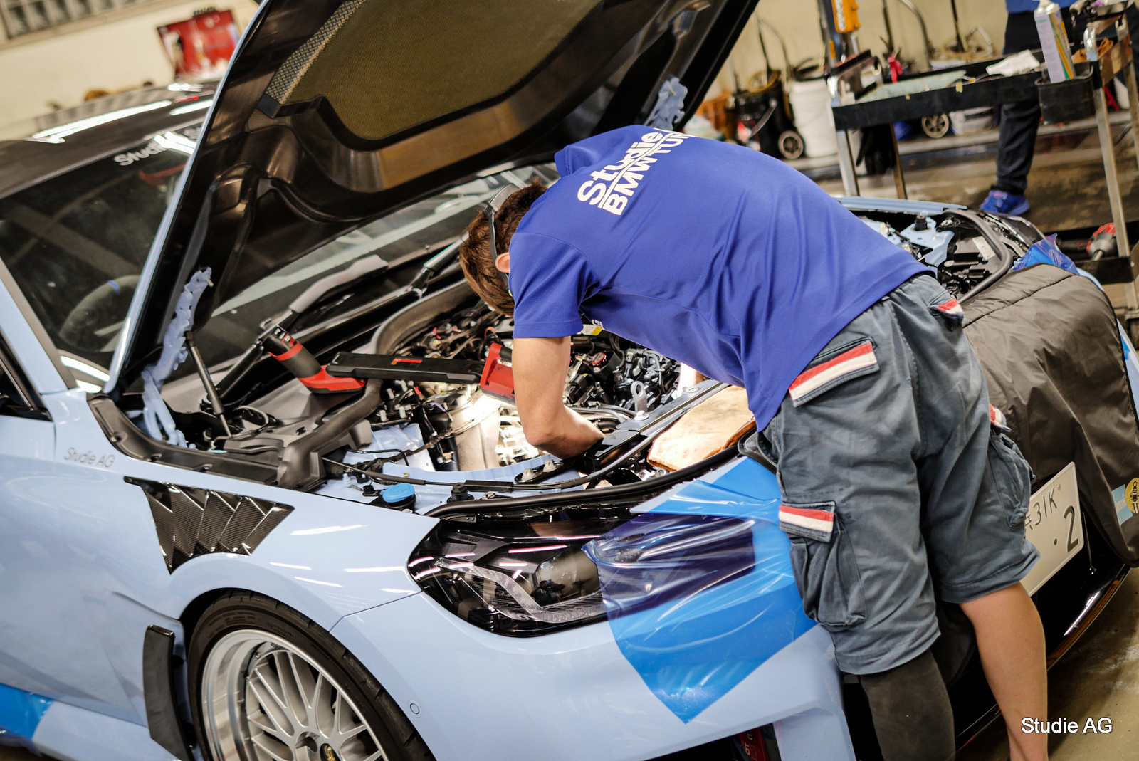 Vol.024-横浜店 エンジンルームをEVENTURI&Indviで大変身の巻！！【G87/M2】 | Studie[スタディ]