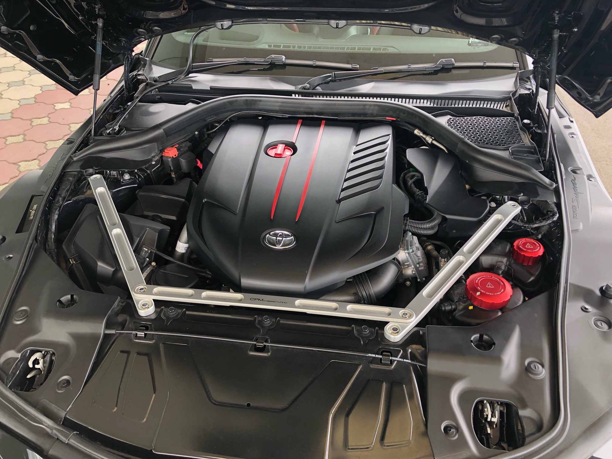 BLACKLINE Performanceのアルミニウム・ビレット・キャップをSupraへ！ | Studie[スタディ]