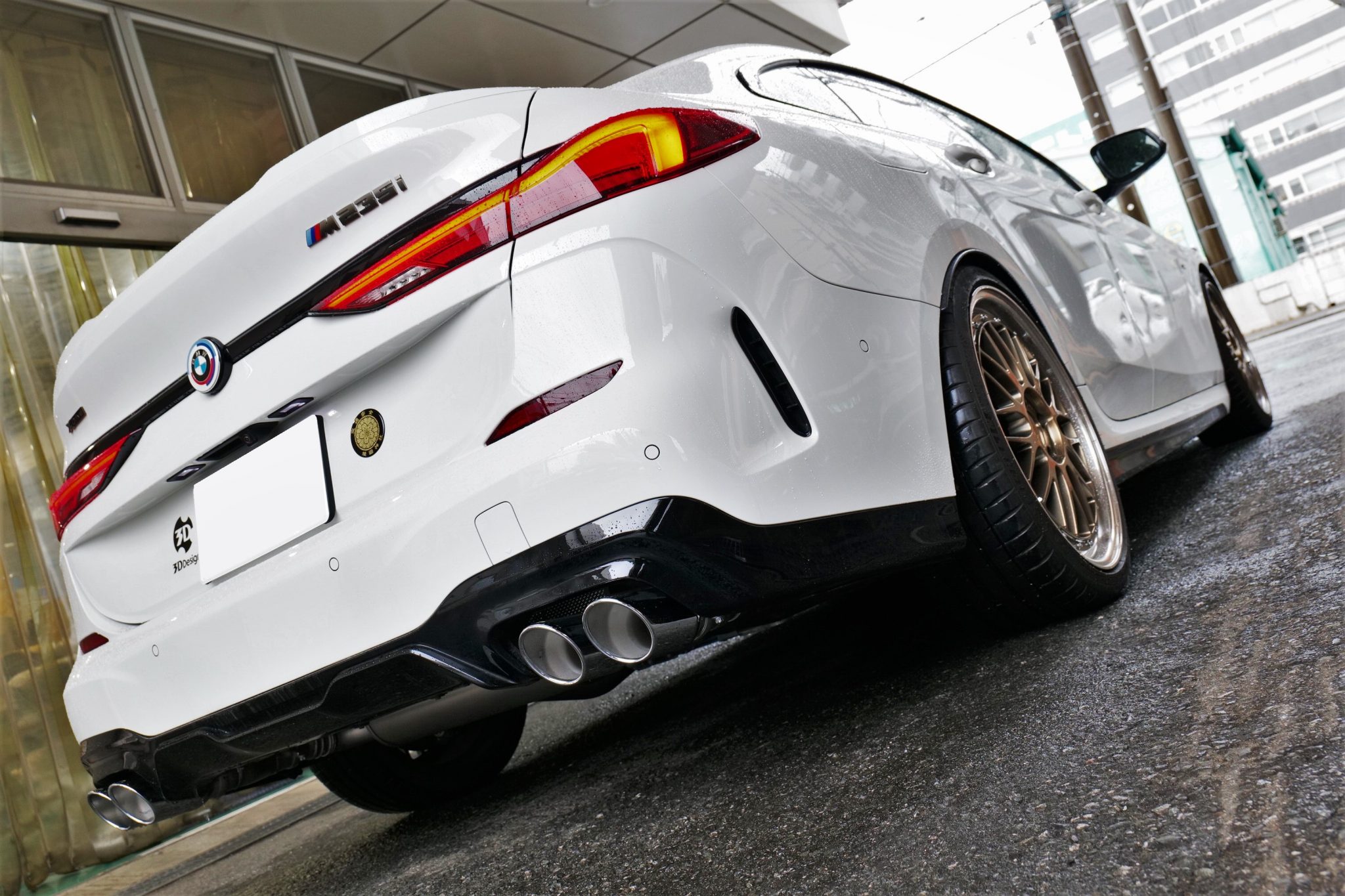 BMW F44 M235iへREMUSアングルテールマフラー装着！ | Studie[スタディ]