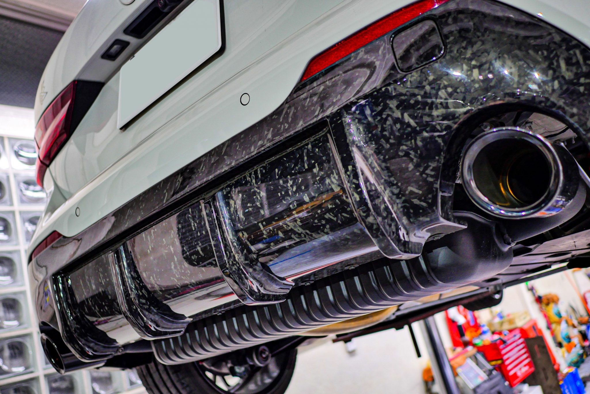 Vol.007 BMW M PERFORMANCEのいつもと違うCarbonディフューザー！【F40/128ti】 | Studie[スタディ]