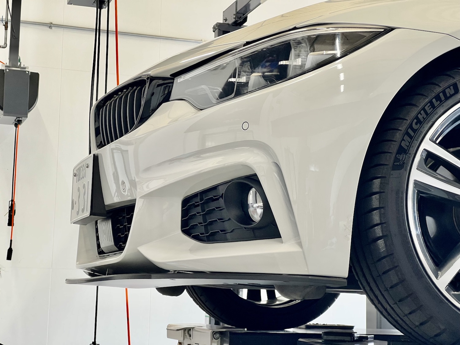 BMW F32 Lci Msport Lightweightフロントリップスポイラーお取付致しましたッ！！！ | Studie[スタディ]