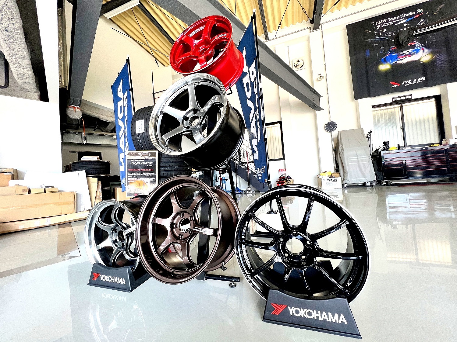 YOKOHAMAタイヤ＆ADVANホイールEVENT大成功です(^^)BMWにはYOKOHAMAですねッ！ | Studie[スタディ]