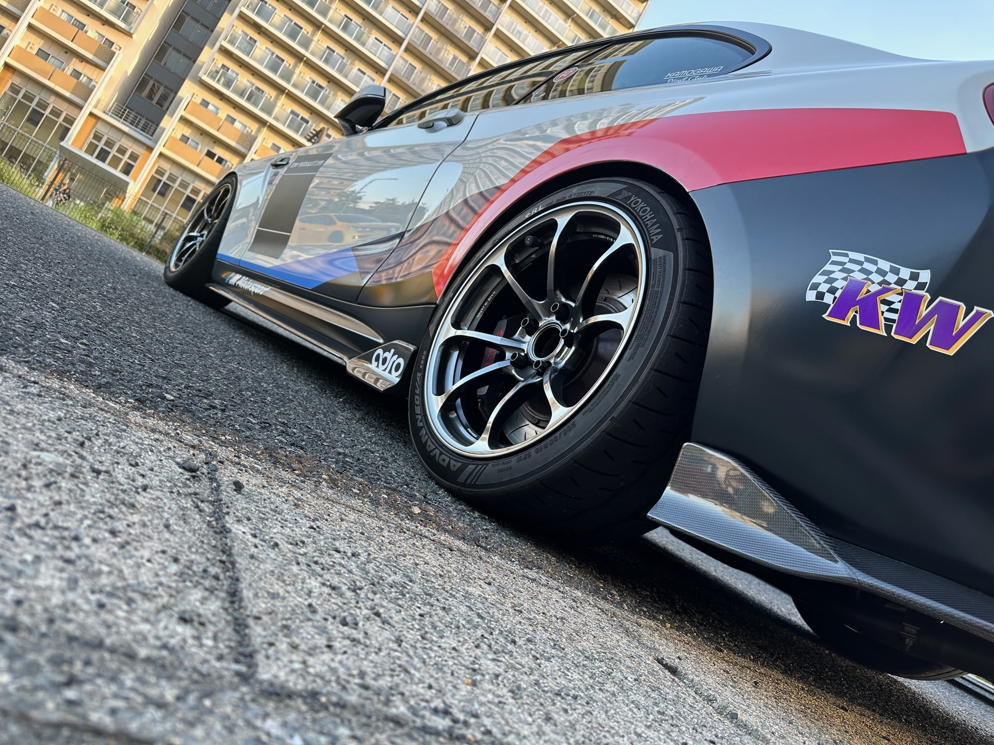adroエアロパーツでOwner様もご満悦！まだまだ振り切るBMW F87 M2でございます(^_^) | Studie[スタディ]