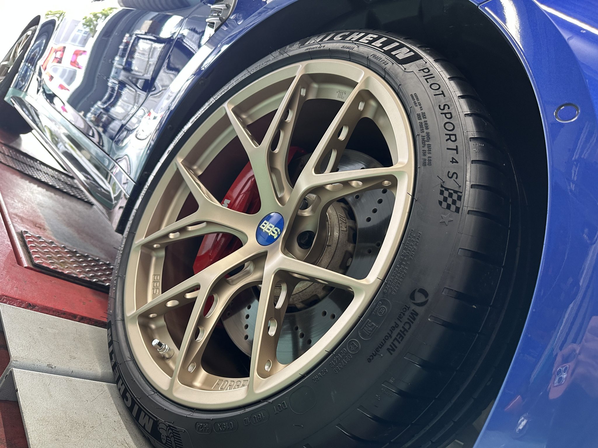BBS JAPAN FI-R EvoホイールをBMW G83 M4 Cabrioletへ装着です☆ | Studie[スタディ]