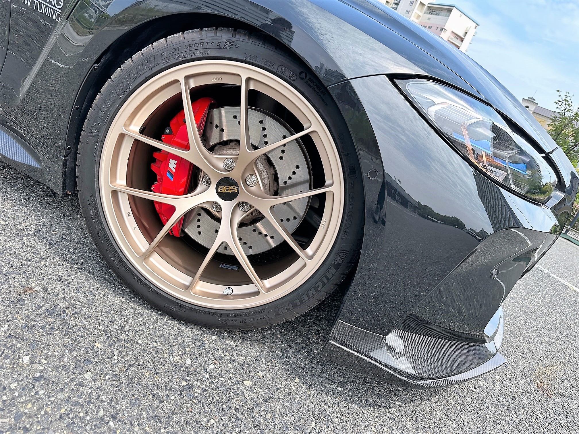 BBS JAPAN x StudieAG SPECIAL！RI-D シトリンゴールドでG82 M4の魅力増し増し(^_-)-☆ | Studie[スタディ]