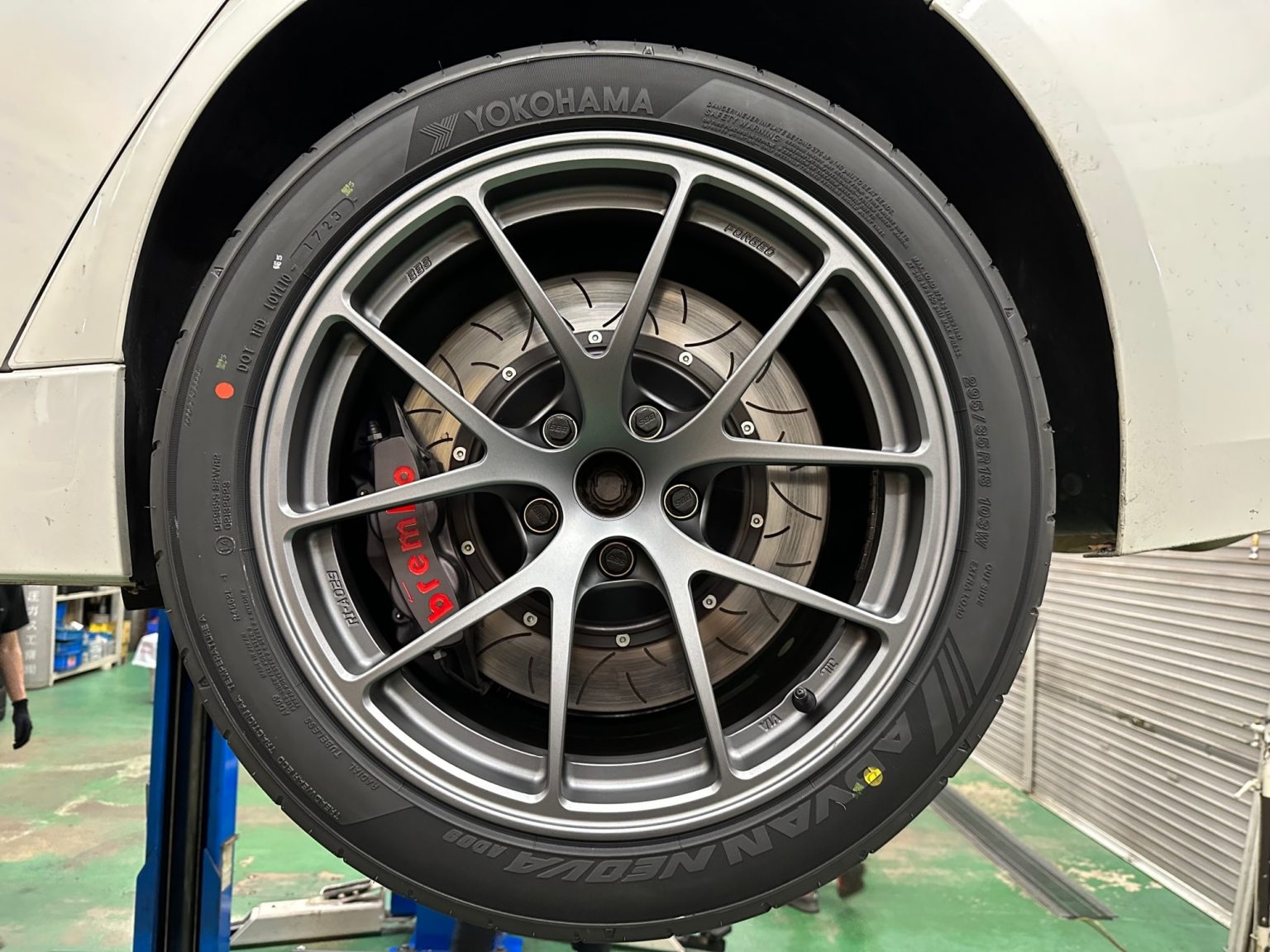 BBS RI-AホイールをADVAN NEOVAのGoodコンビネーションでBMW F80 M3へ装着です(^_^) | Studie[スタディ]