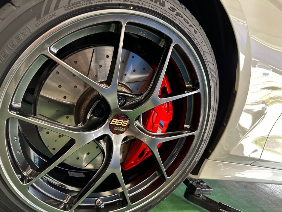 BMW G20 320dXへveryvery lightなBBS RI-Dホイールを装着です(^_^) | Studie[スタディ]