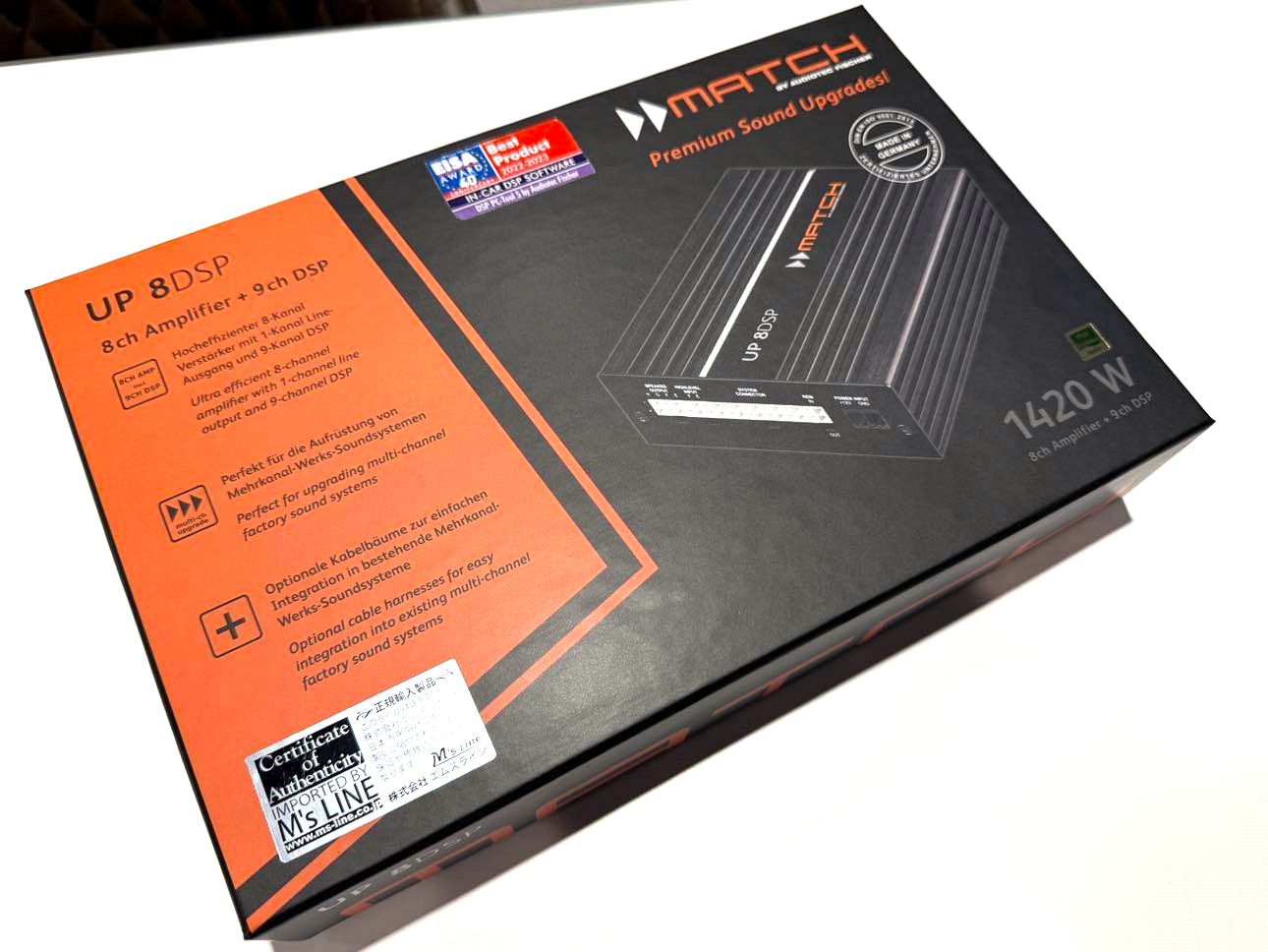 MATCHサウンドプロセッサアンプでBMW F36 4シリーズのサウンドUP♪♪ | Studie[スタディ]