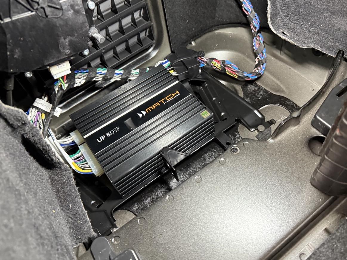 MATCHサウンドプロセッサアンプでBMW F36 4シリーズのサウンドUP♪♪ | Studie[スタディ]
