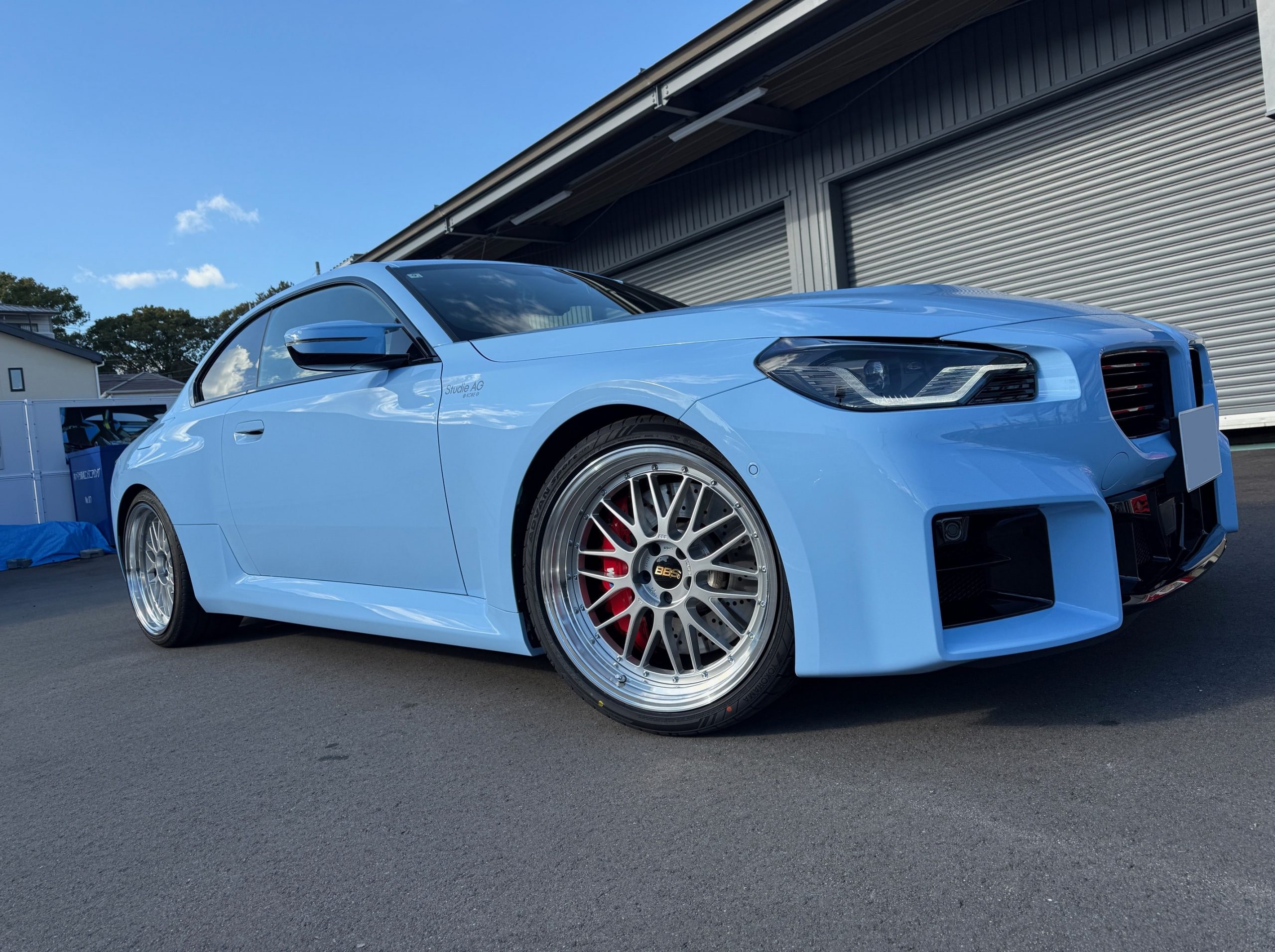 【ヨウケイさん】クリーンなBBS LMのダイヤモンドシルバー | Studie[スタディ]