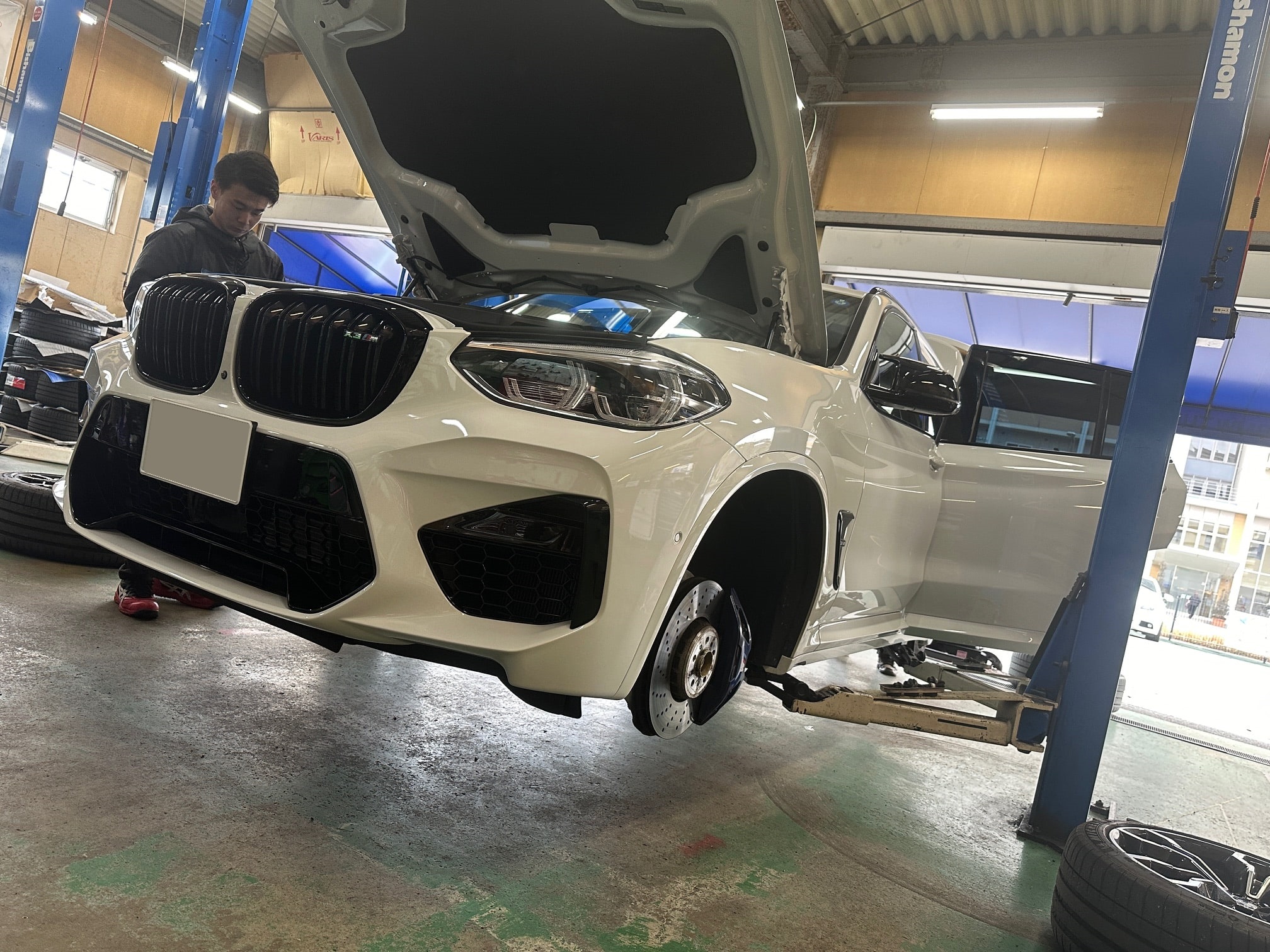 BMW F97 X3MへGoodな感覚KW V3サスペンションを装備でございます(^_^)v | Studie[スタディ]