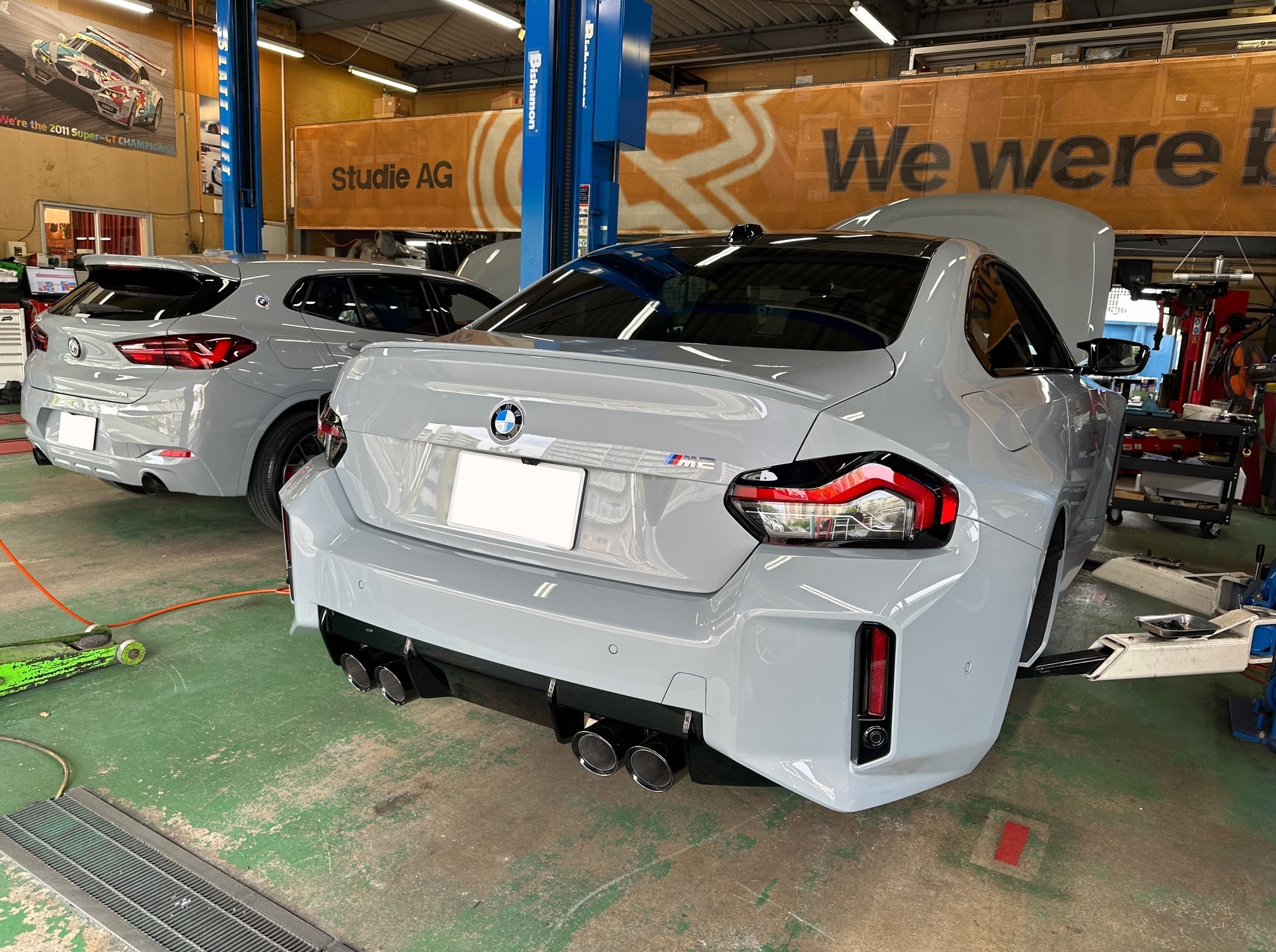 BMW G87 M2へM PERFORMANCEスポーツサスペンションキットを装着です！ | Studie[スタディ]