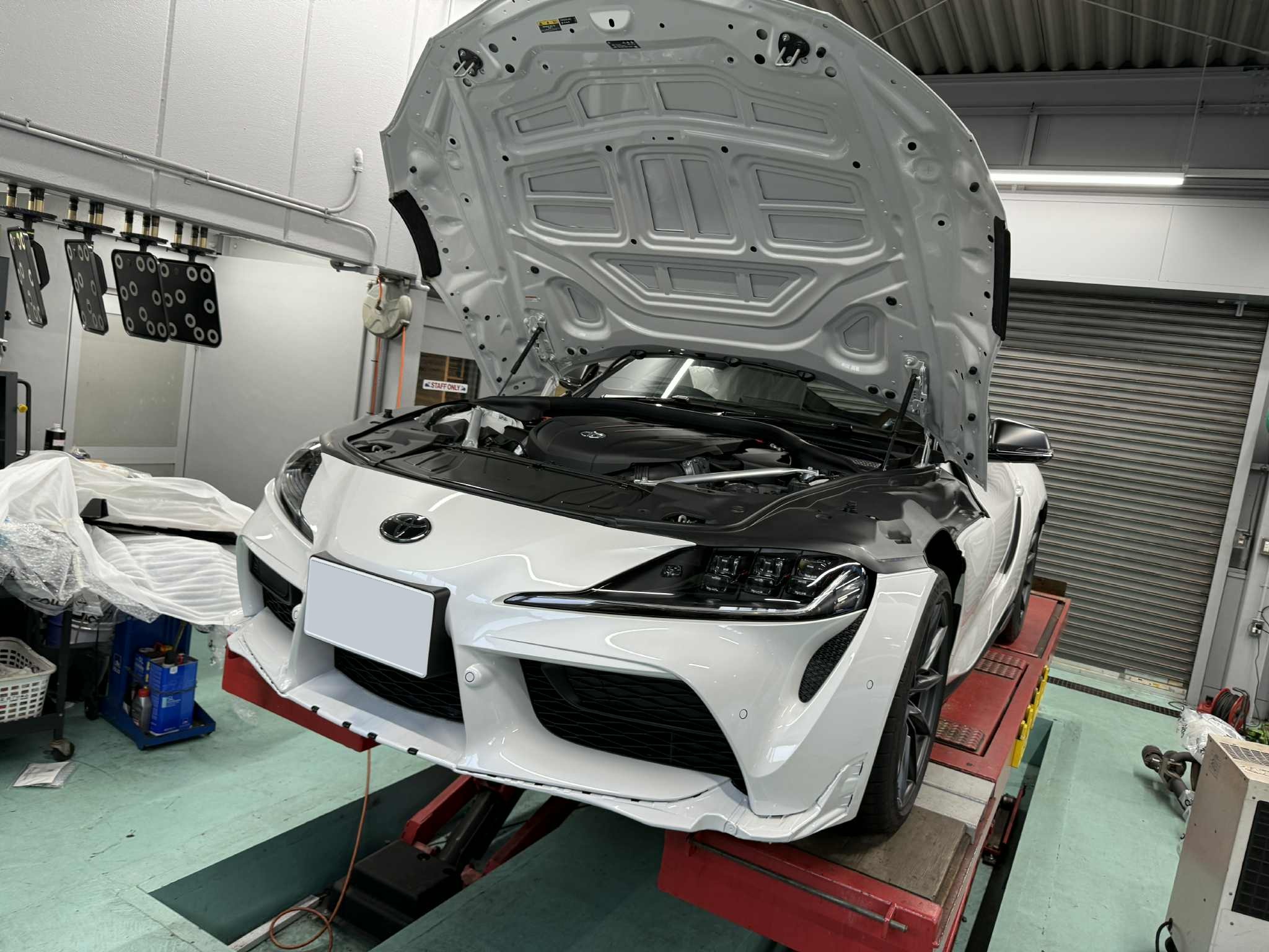 A91 GR Supra RZへadroエアロパーツを装着いただきました(^_^) | Studie[スタディ]