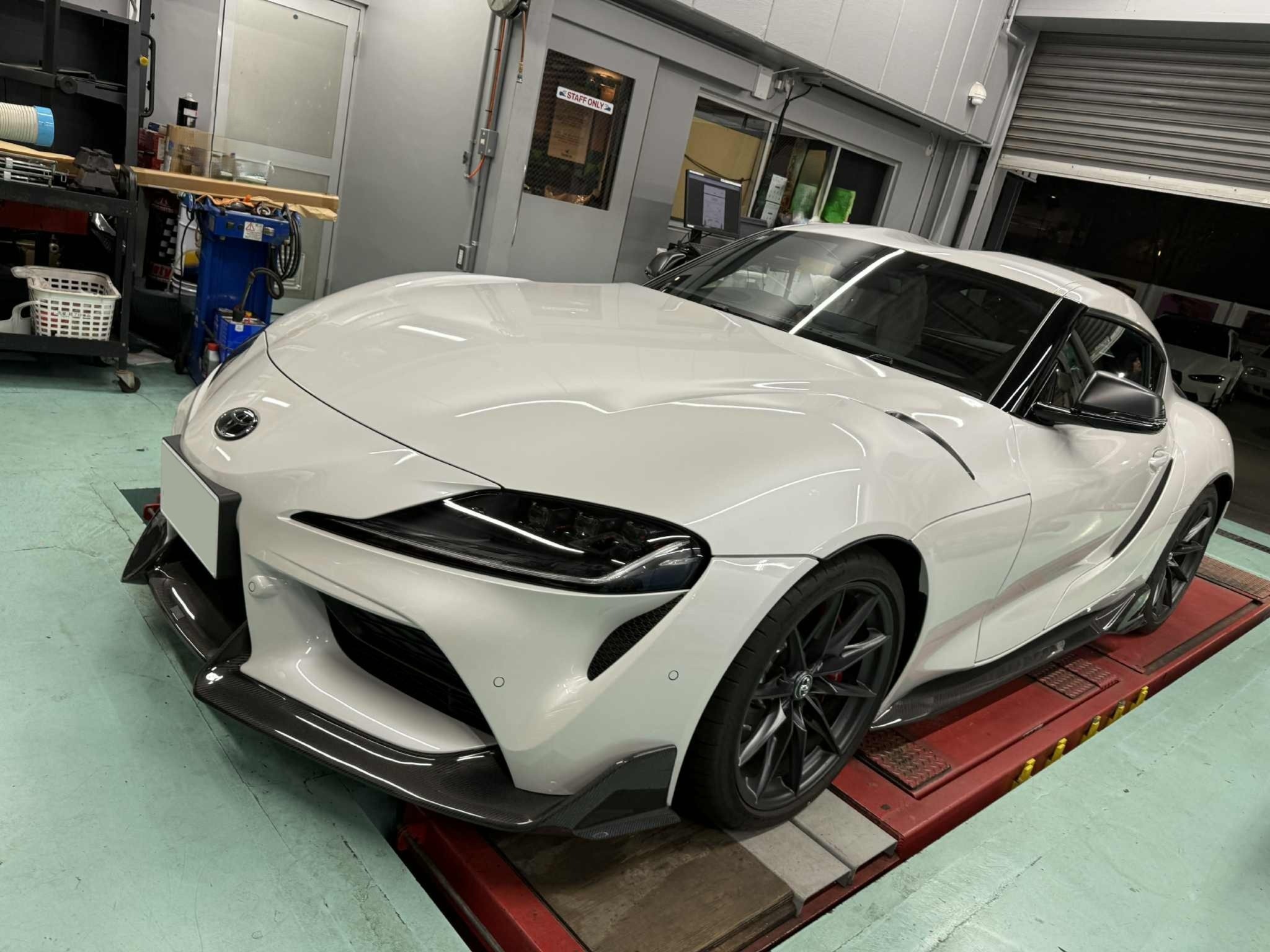 A91 GR Supra RZへadroエアロパーツを装着いただきました(^_^) | Studie[スタディ]
