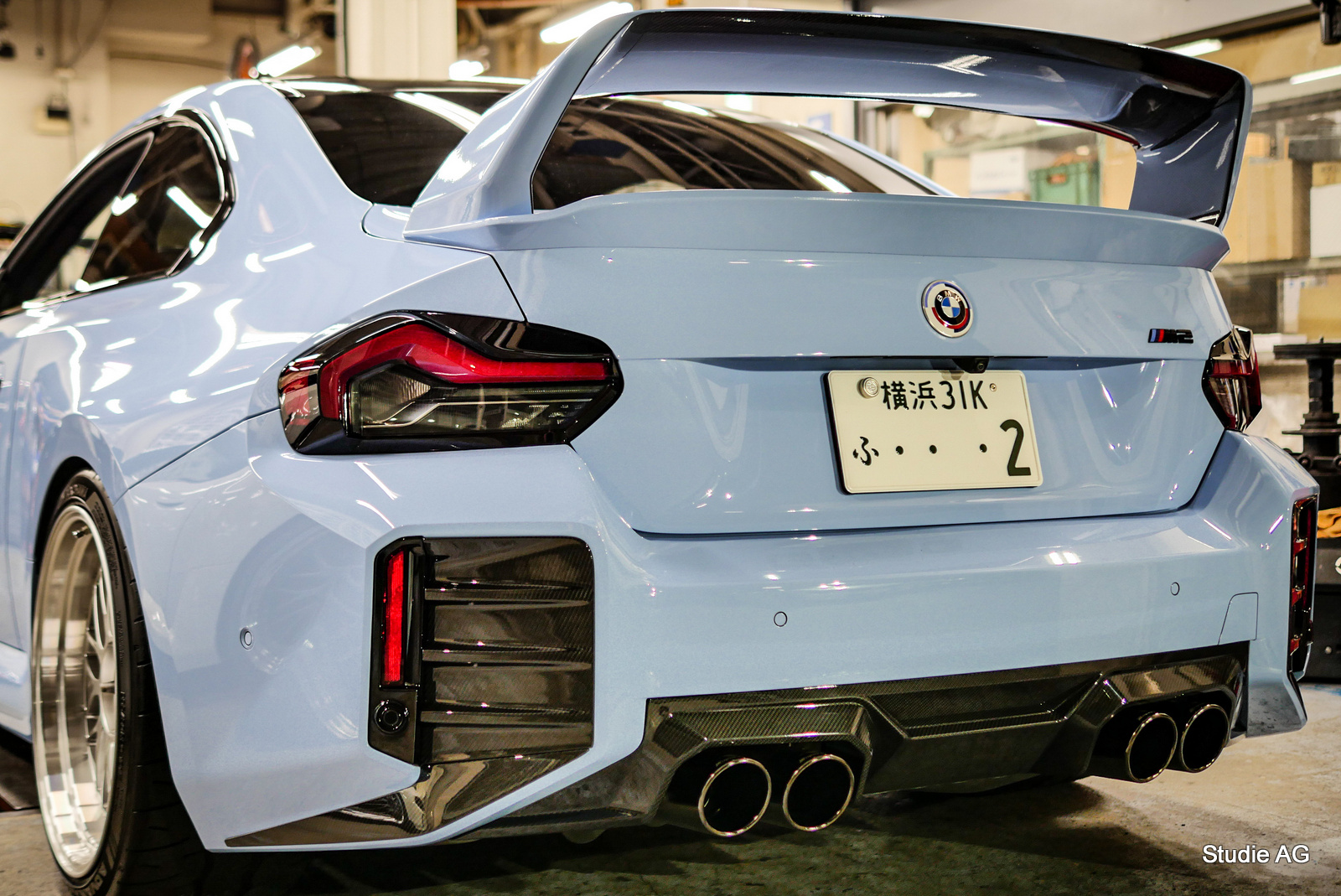 愛しのBMW G87M2デモカーにSuper Sprint装着完了しました(≧∇≦) | Studie[スタディ]