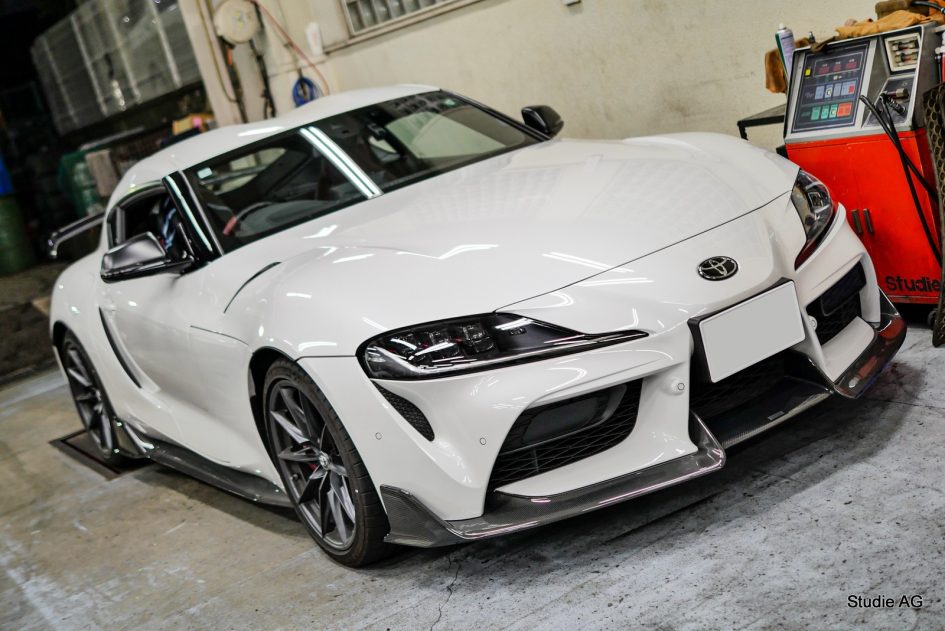 TOYOTA A90/91 GR Supraにもadro Carbonエアロがバチぎまり(*^^)v | Studie[スタディ]